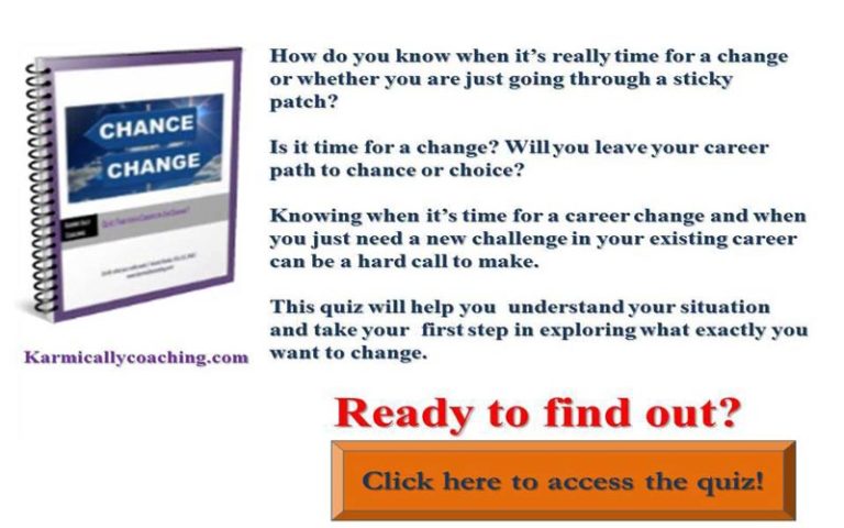 Quiz: Career or Job Change?