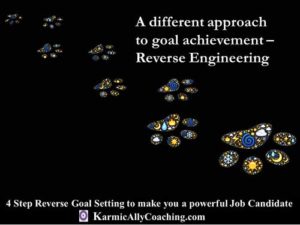 Reverse Goal Setting & Job Candidacy | Karmic Ally Coaching