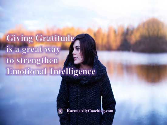 Gratitude and Emotional Intelligence | Karmic Ally Coaching